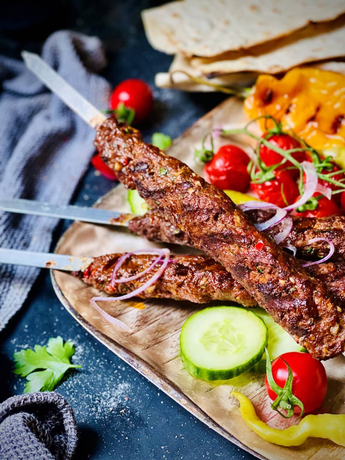 Adana Kebap | Original türkische Hackfleischspieße | diefrauamgrill