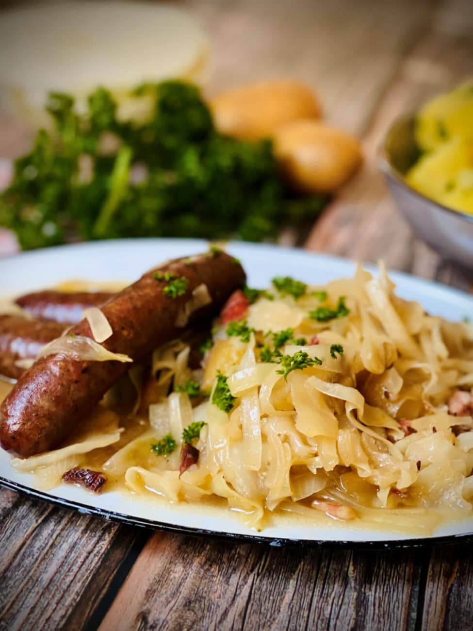 Bayrisch Kraut mit Speck | diefrauamgrill.de