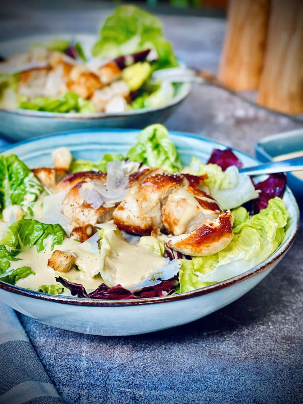 Caesar Salad | mit original Dressing Rezept