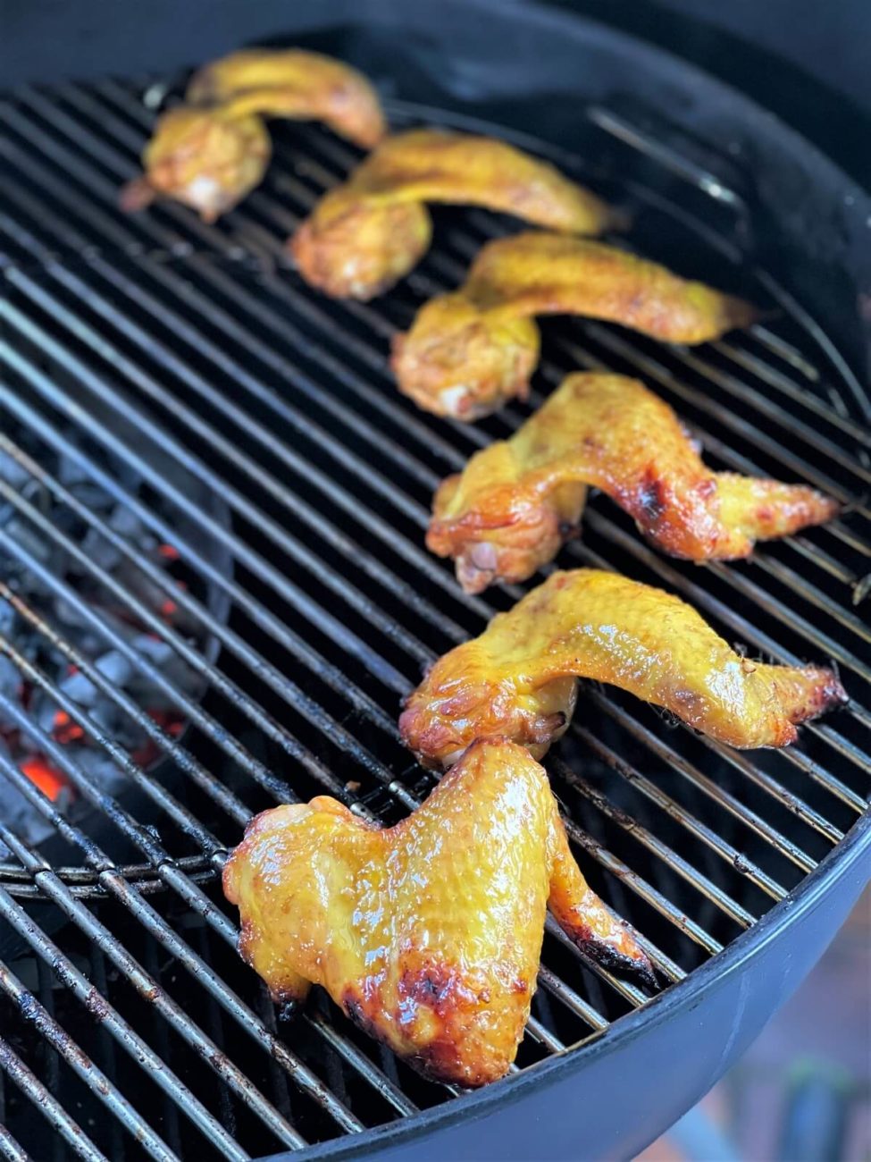 Chicken Wings Auf Dem Grill