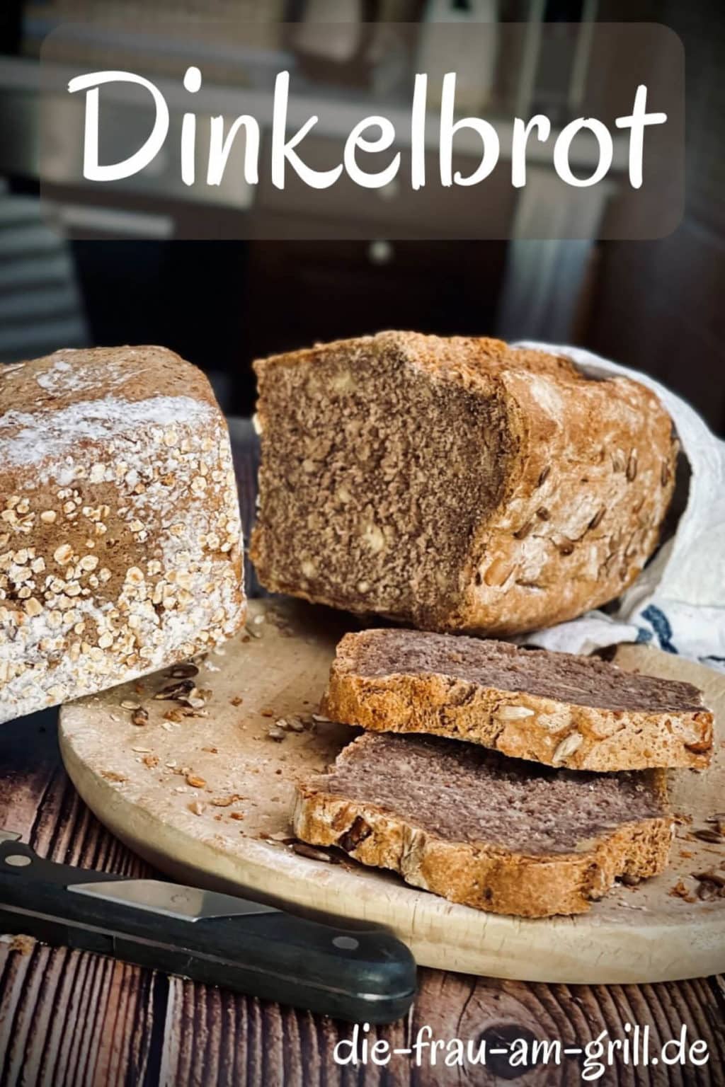 Dinkelbrot selber backen | schnell und einfach