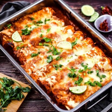 Enchiladas mit Käse überbacken | schnelles Rezept