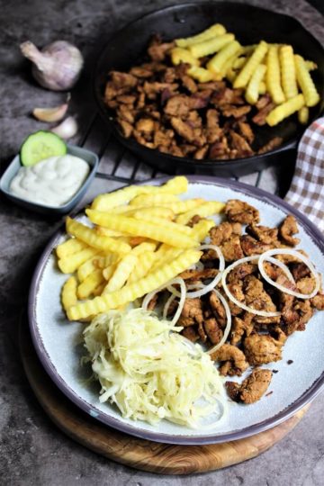 Gyrospfanne | Gyros ohne Drehspieß zubereiten