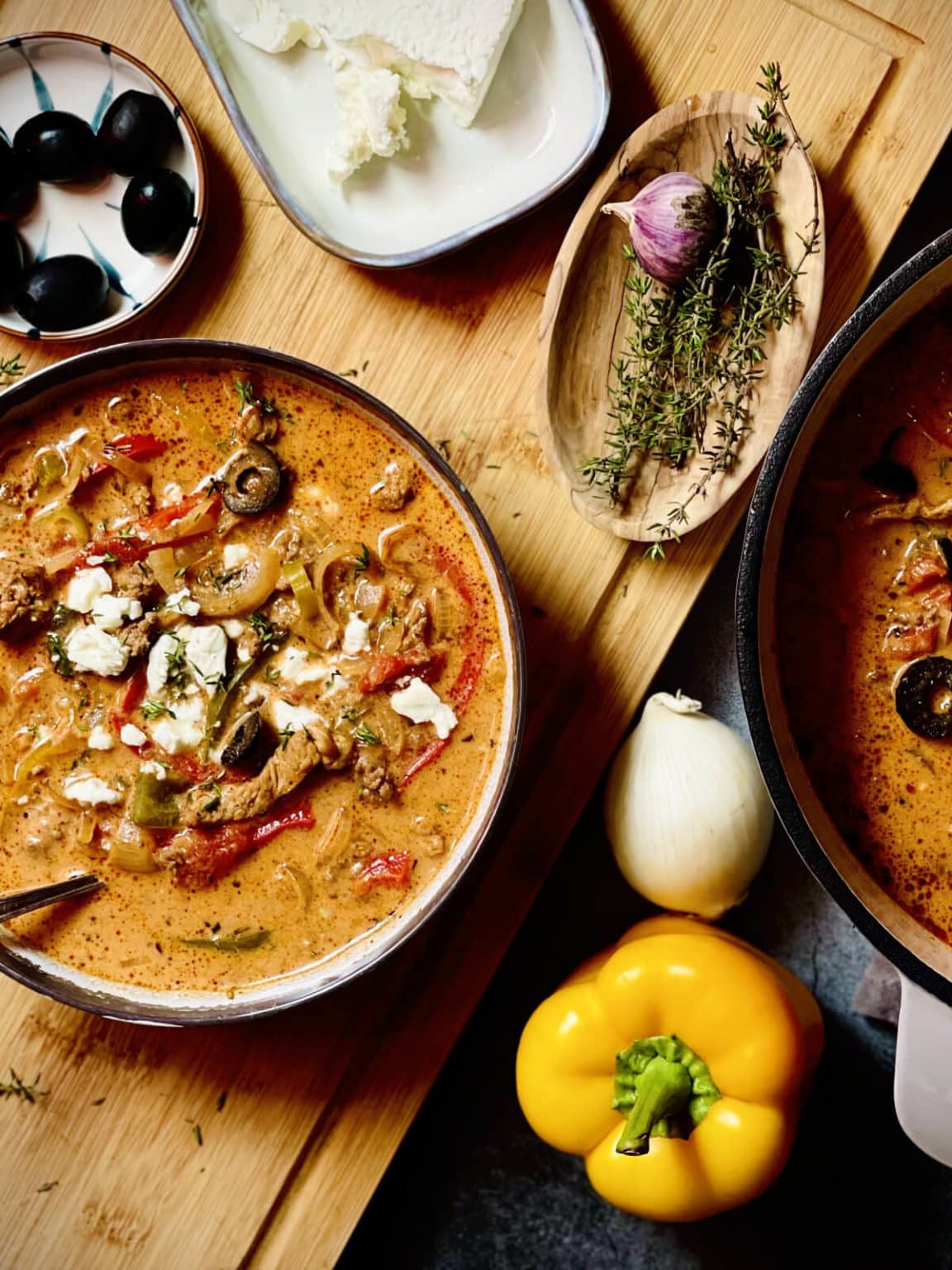 Gyrossuppe Rezept für die Party oder Familie | diefrauamgrill.de