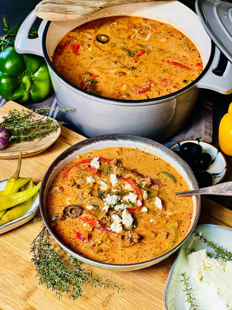 Gyrossuppe Rezept für die Party oder Familie | diefrauamgrill.de