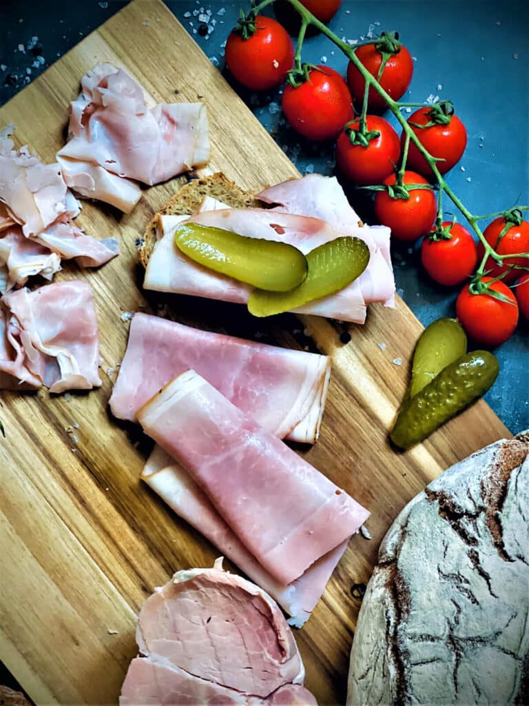 Hinterschinken selber machen | 2 Schritte Rezept