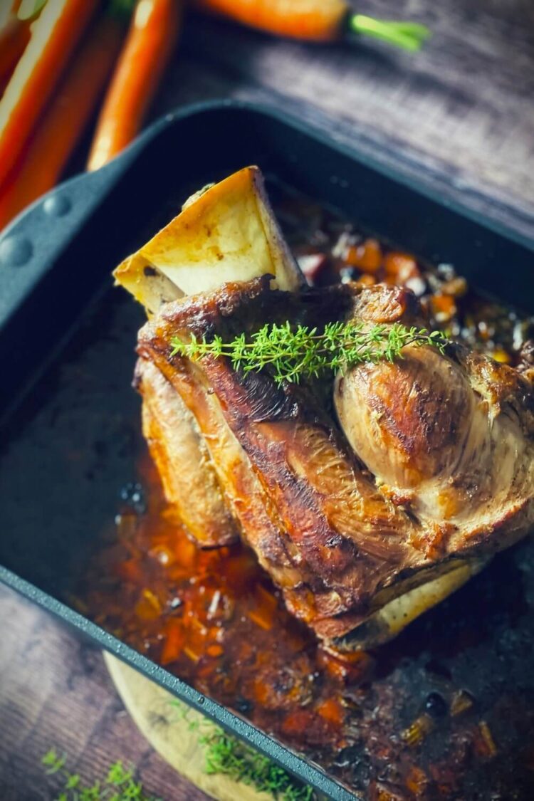 Kalbshaxe | Rezept Klassiker mit lecker Sauce