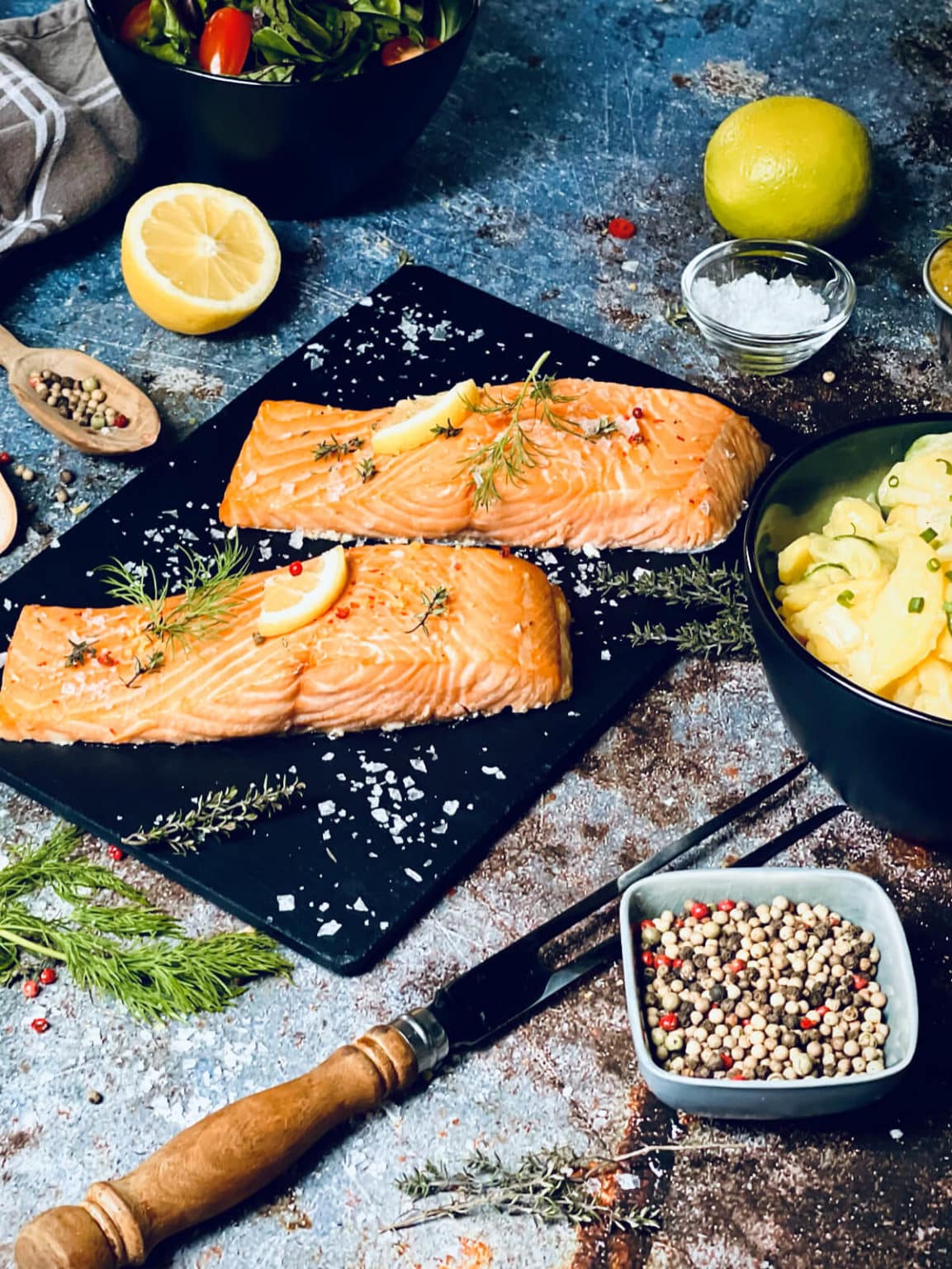 Lachs Grillen Beilagen