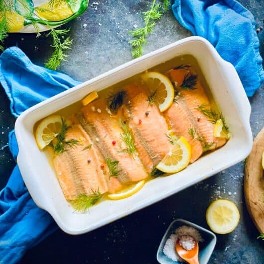 Wunderschne Lachs Gefroren Im Ofen Fotos