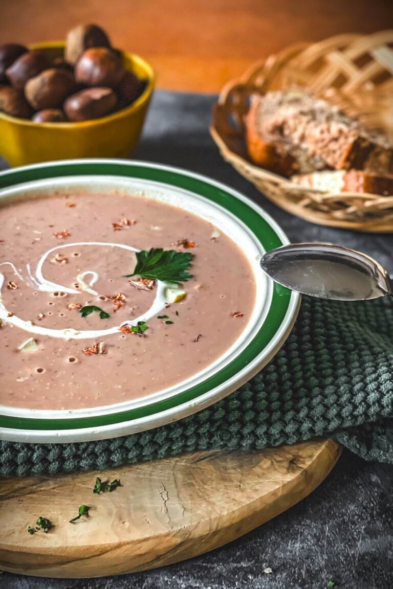 Maronensuppe | fein, cremig und flott zubereitet