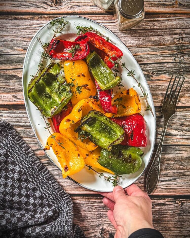 Paprika Grillen Ofen