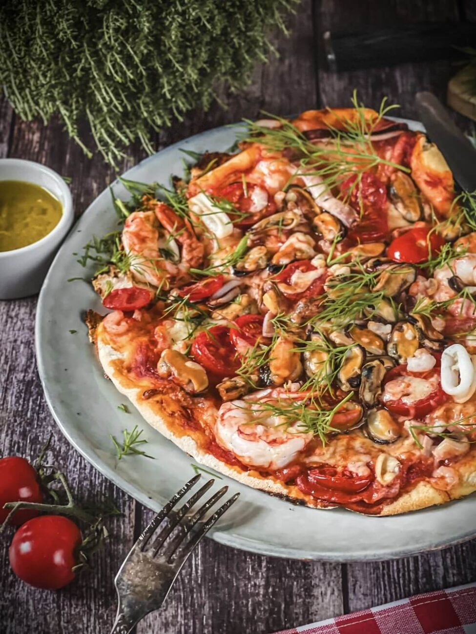 Pizza Frutti di mare | Meeresfrüchtepizza