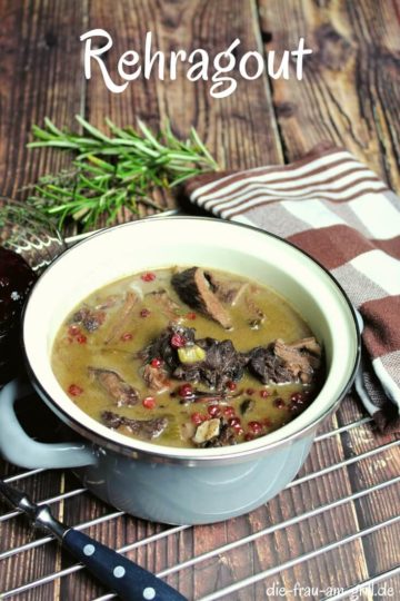 Rehragout | Rezept aus Omas Winter-Küche