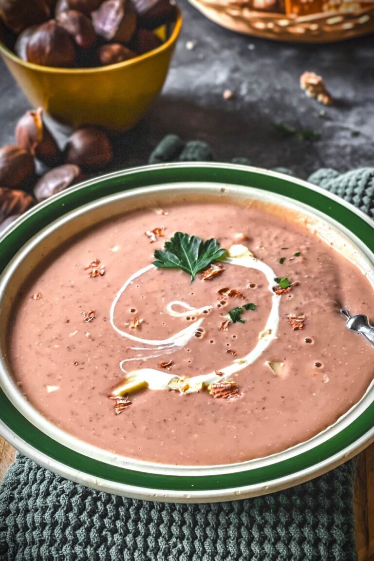 Maronensuppe | fein, cremig und flott zubereitet