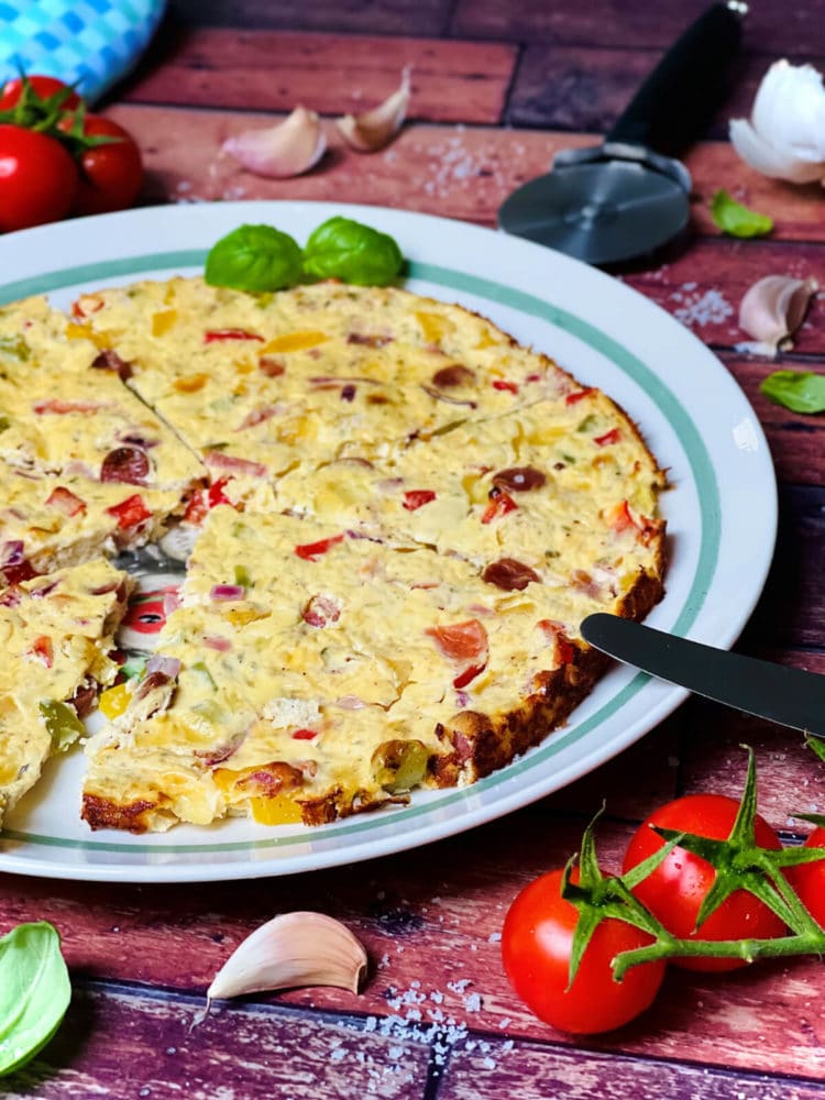 Schüttelpizza Mit Quark Und Mehl