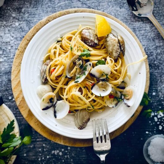 Spaghetti Vongole | Pasta mit Muscheln