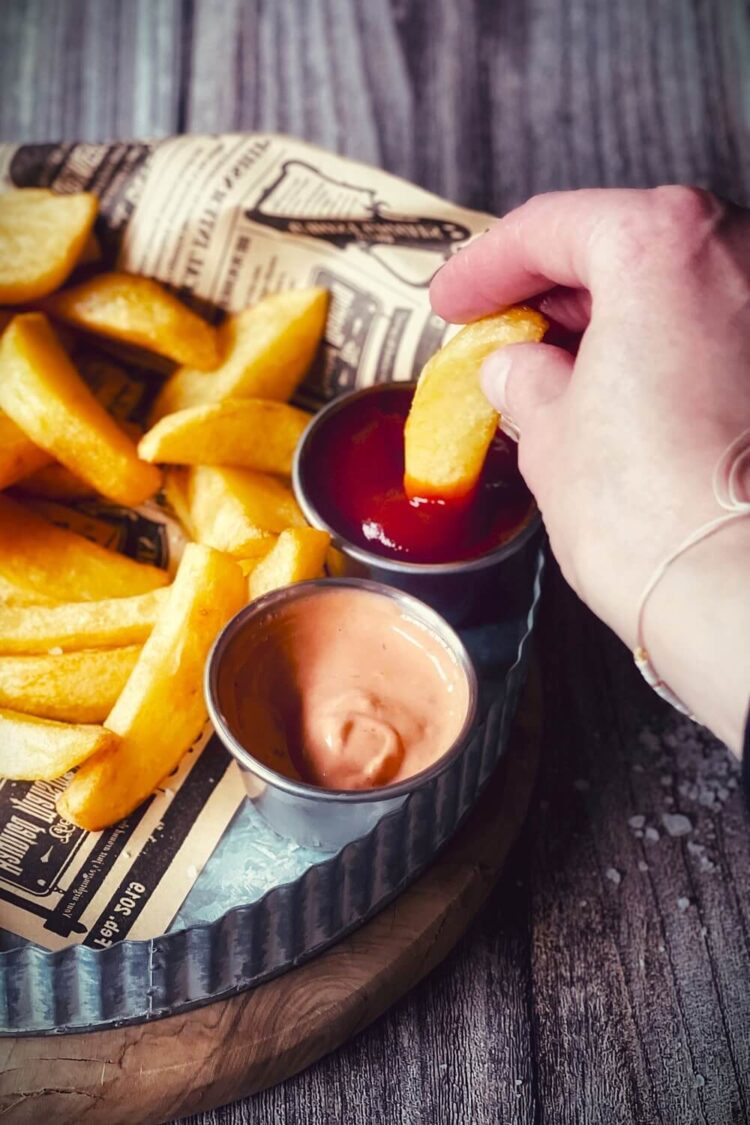 Steakhouse Pommes Rezept | die großen Fritten