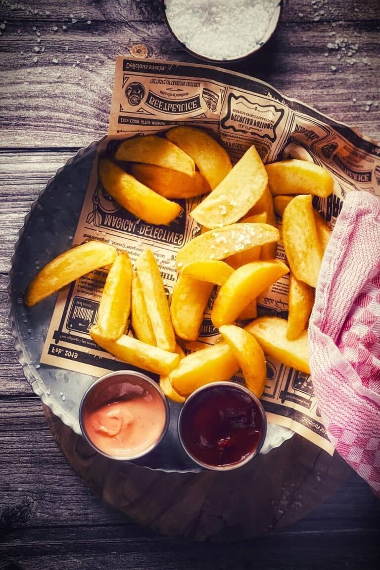 Steakhouse Pommes Rezept | die großen Fritten