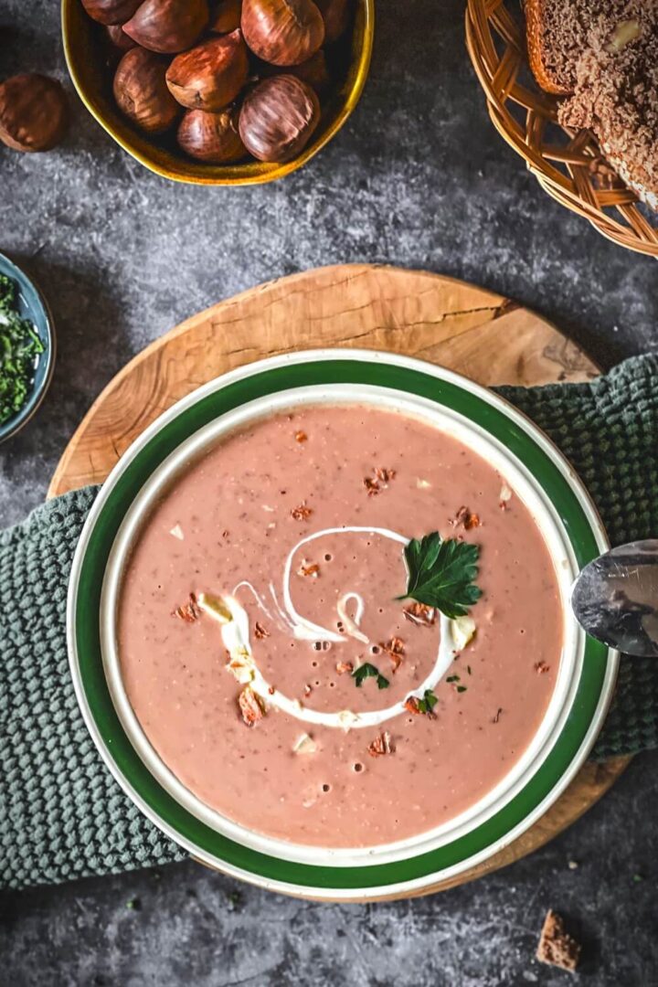 Maronensuppe | fein, cremig und flott zubereitet
