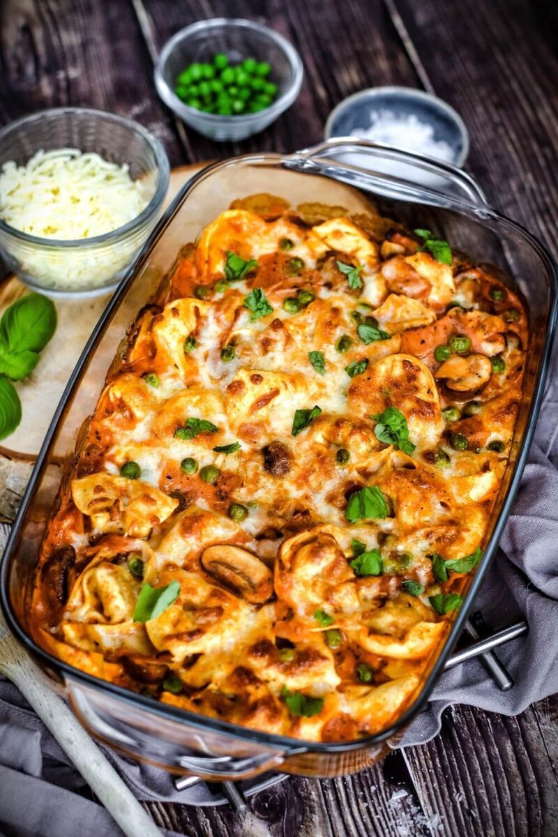 Fabelhafte Auflauf Rezepte Tortellini Fotos