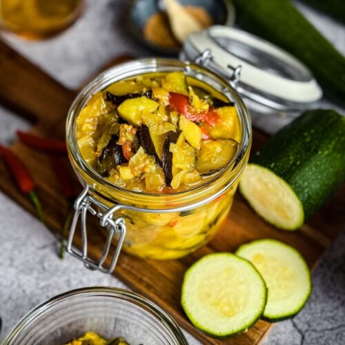 Zucchini Chutney Landlust