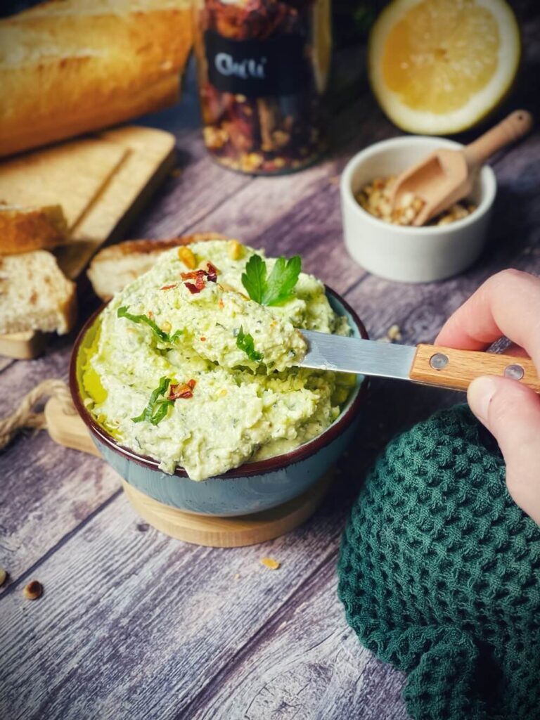 Zucchini Dip mit Knoblauch | Aufstrich, Creme und mehr