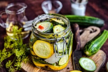 Zucchini einlegen | einfach, würzig und lange haltbar